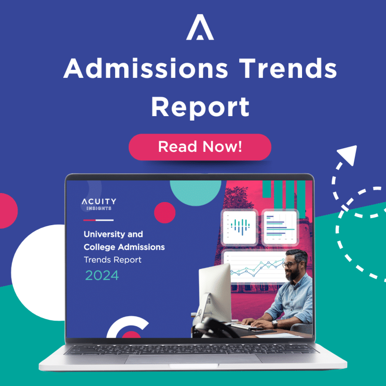 Acuity Insights Unveils Higher Education Admissions Trends for 2024 - Acuity Insights